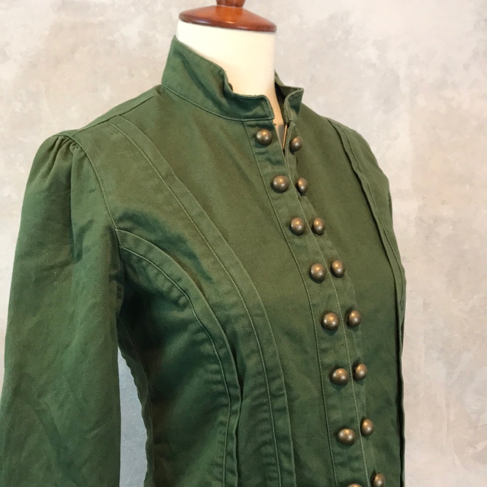 Green Military Style Jacket - Gem